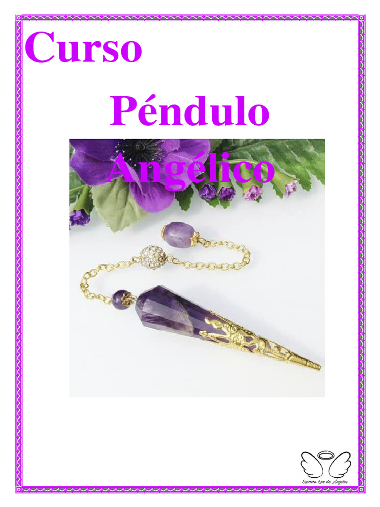Curso Pendulo Angelico | PDF | Arcángel | Pensamiento
