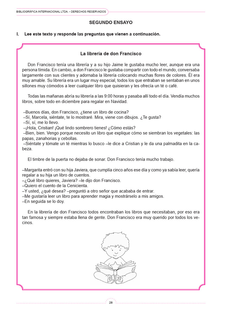 Ensayo SIMCE 2 | PDF