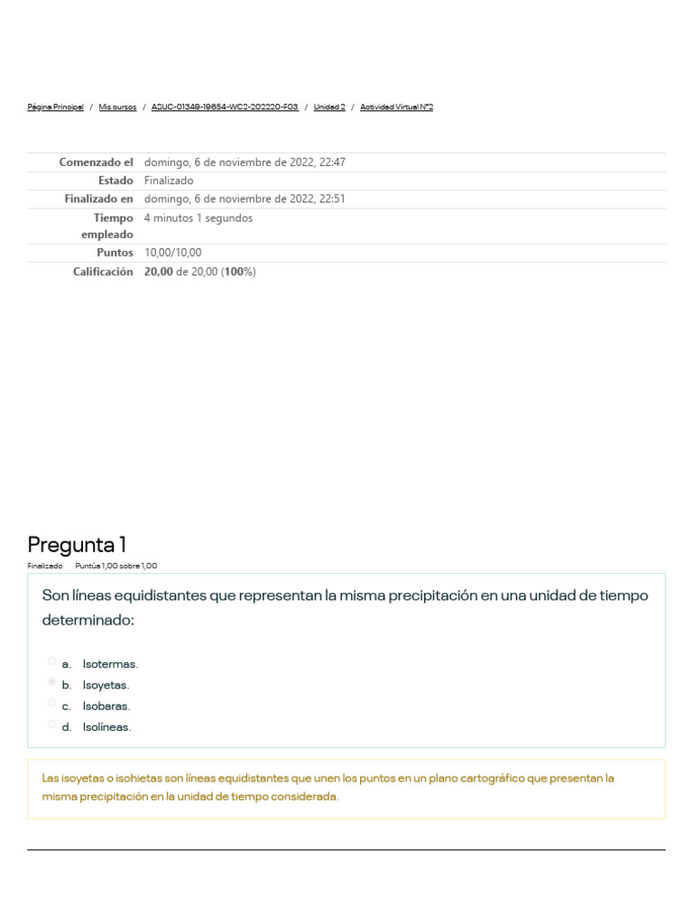 Actividad Virtual N°2 - hIDRO | PDF