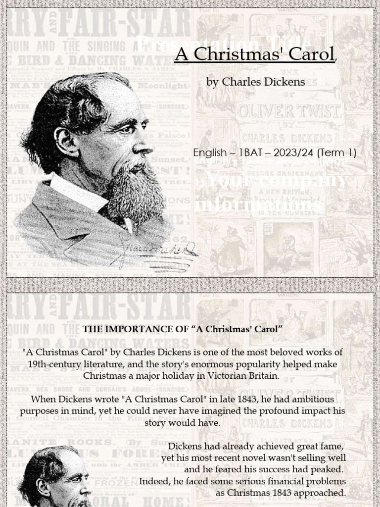 Dickens PDF - Compressed (1) | PDF | A Christmas Carol | Ebenezer Scrooge