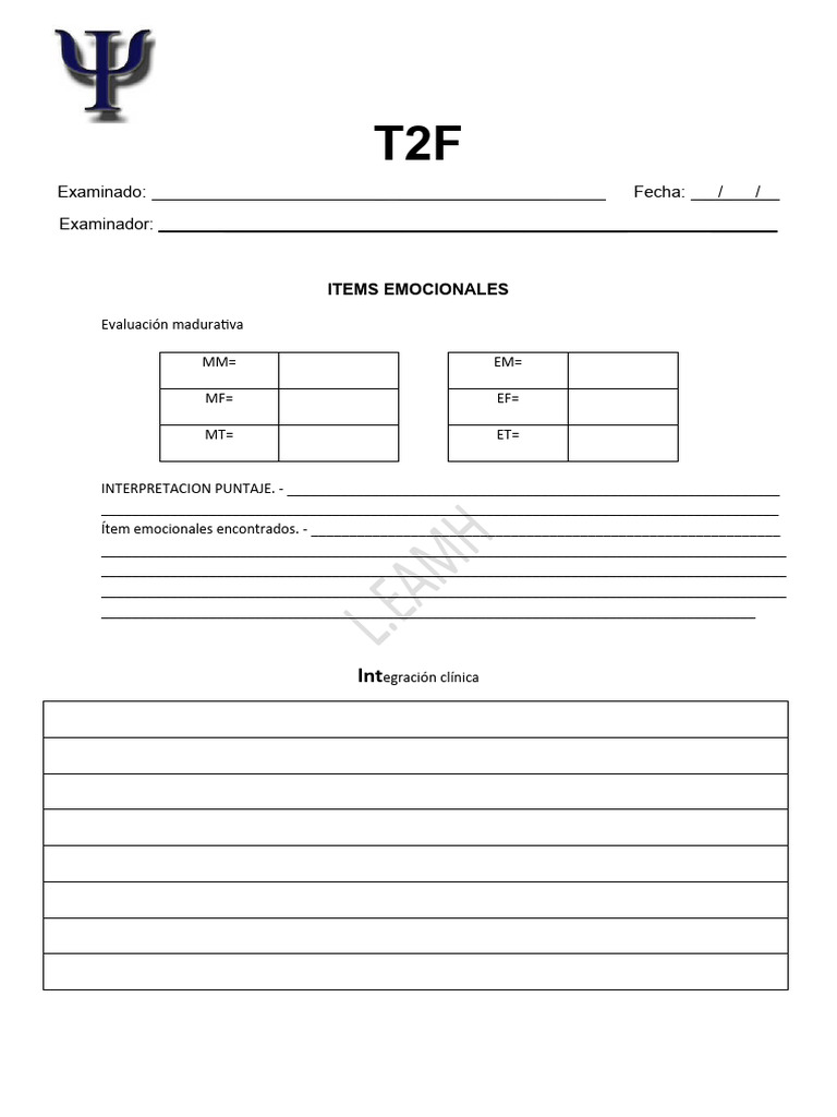 Protocolo T2F (1) | PDF
