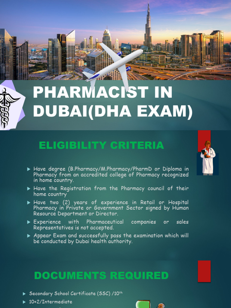DHA Exam Process | PDF | Pharmacist | Pharmacy