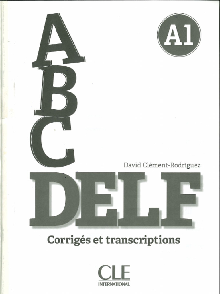 ABC Delf a1_corriges | PDF