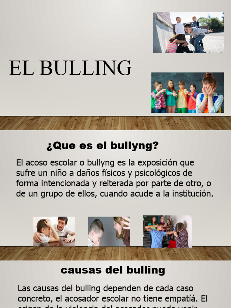 presentación del bulling | PDF