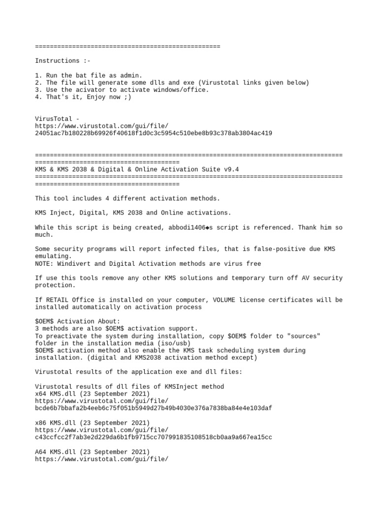 Readme Instructions Pdf 