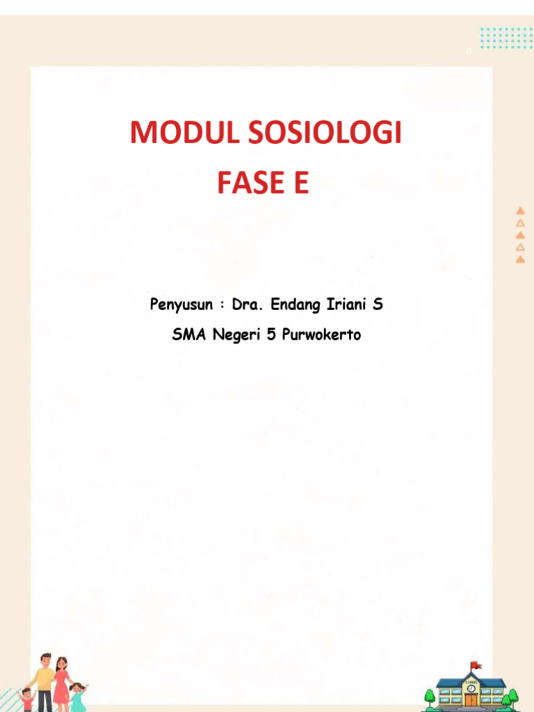 Modul Ajar Sosiologi - Lembaga Sosial - Fase E | PDF