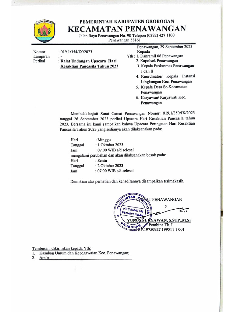 Ralat Undangan | PDF