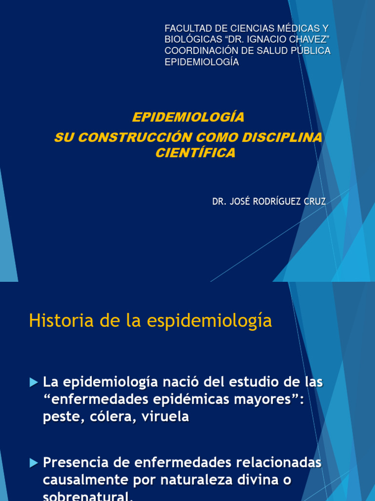 Med Epidem Historia y Aplicaciones | PDF | Epidemiología | Ciencias ...
