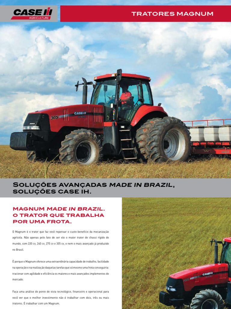 Tratores Magnum - Case Ih | PDF