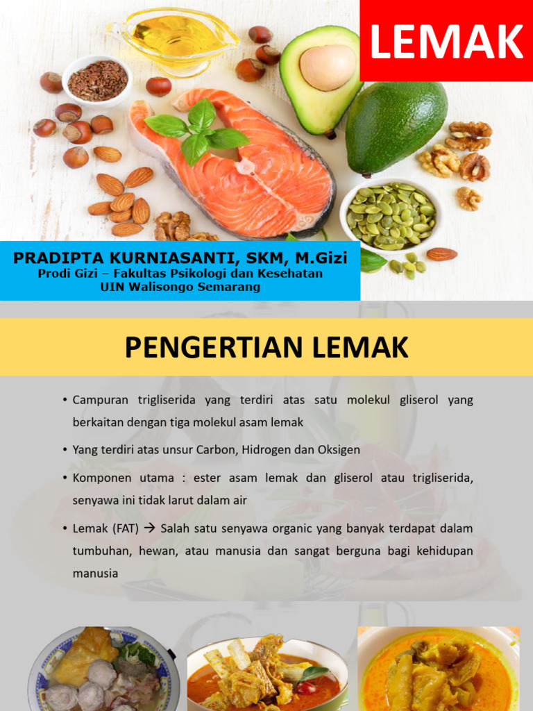 Perbedaan Lemak Jenuh dan Nabati | PDF