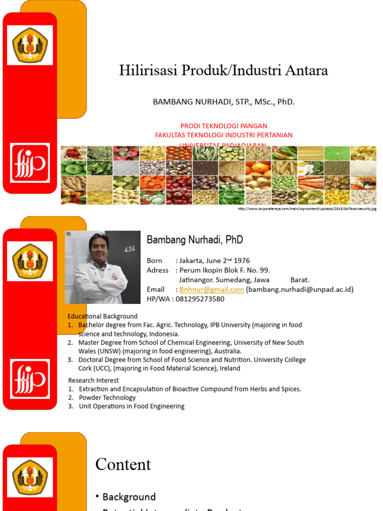 Hilirisasi Dan Produk Antara | PDF | Emulsion | Coriander