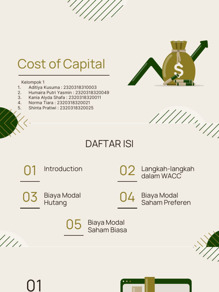 Pertemuan 4 Cost of Capital | PDF