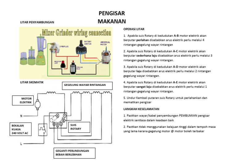 Panduan Operasi Motor Elektrik | PDF
