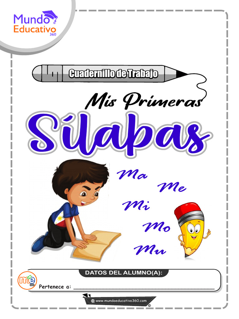Cuadernillo Mis-Primeras Silabas Me360 | PDF