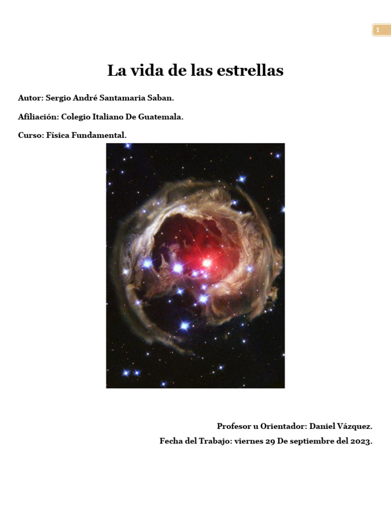 La Vida de Las Estrellas | PDF | Estrellas | Dom