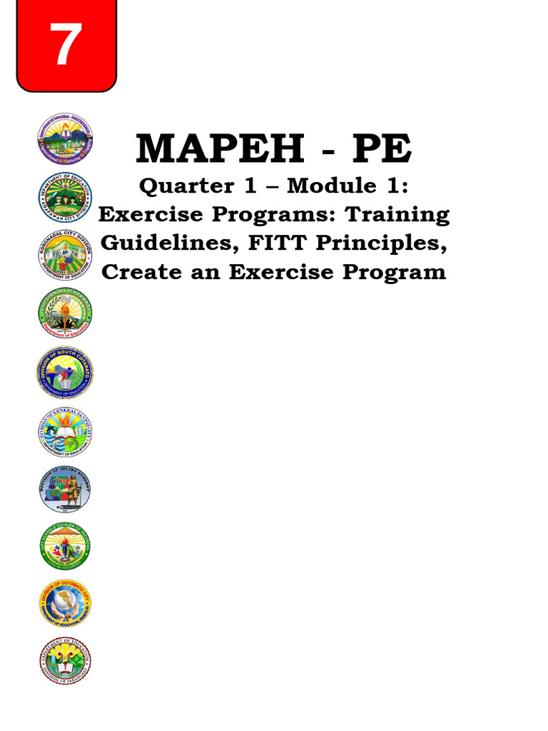 Pe Qi Module 1 | PDF | Physical Fitness | Skeletal Muscle