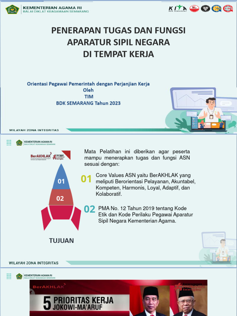 Penerapan Tusi Asn Ok | PDF
