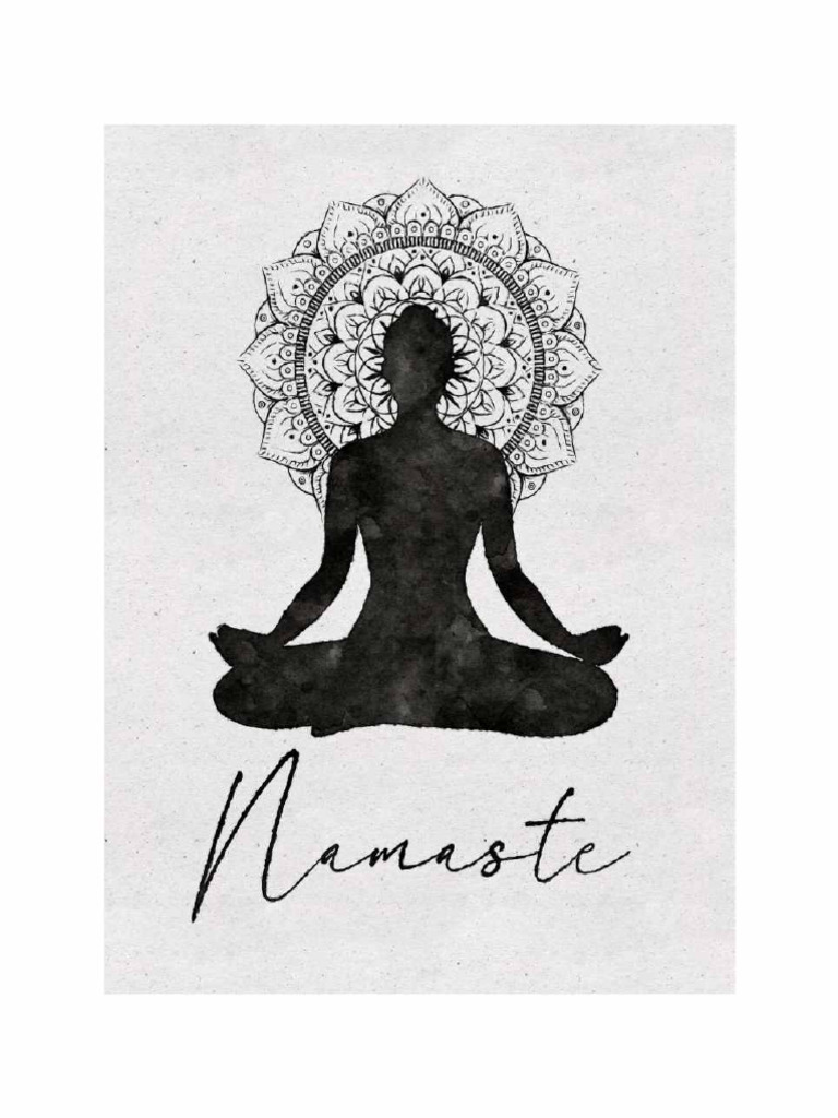 Namaste Printable Poster | PDF