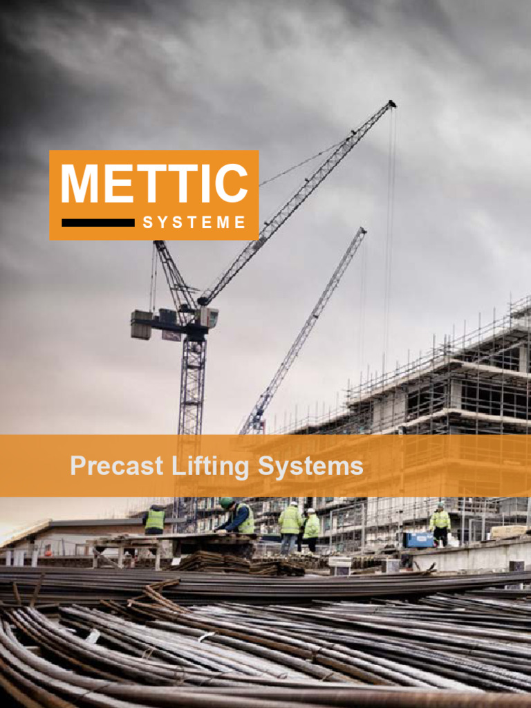 Mettic Precast Lifting System 2017 | PDF | Screw | Precast Concrete