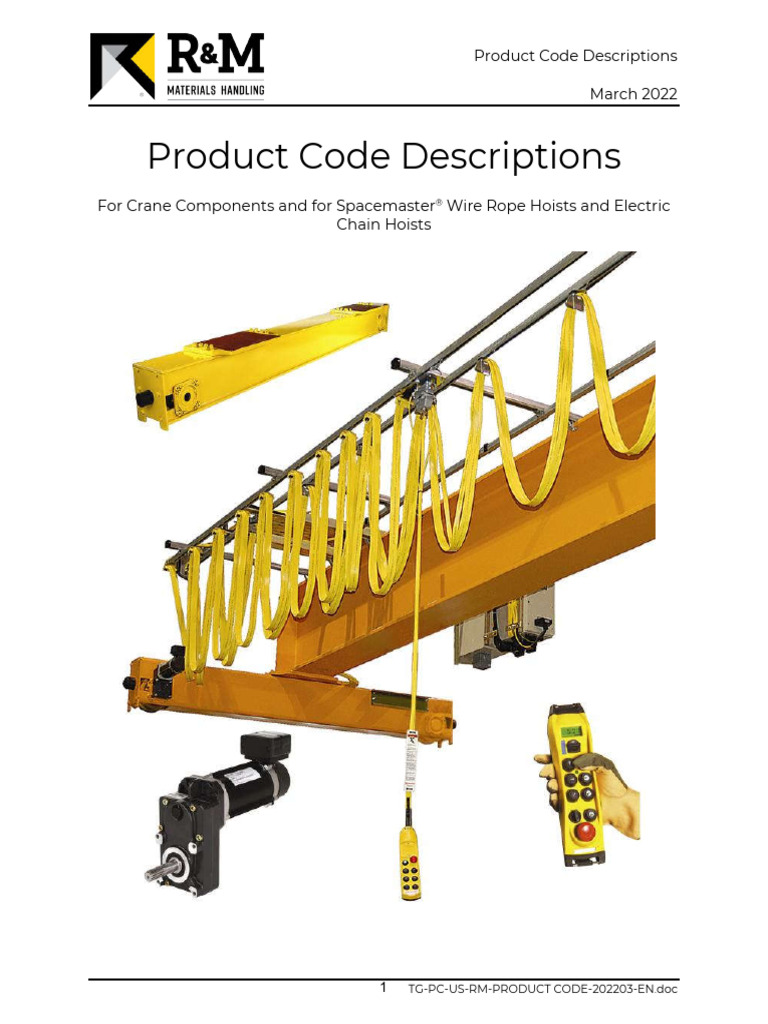 Product Code Descriptions | PDF | Manufactured Goods | Vehicles