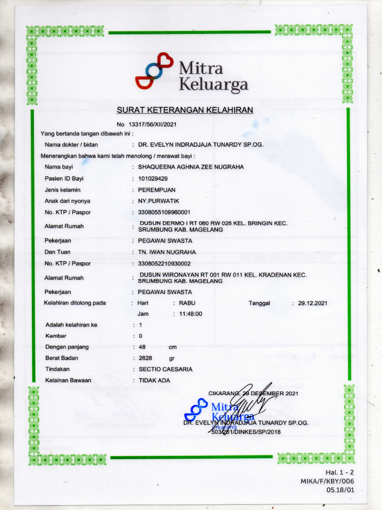 Watik Data | PDF