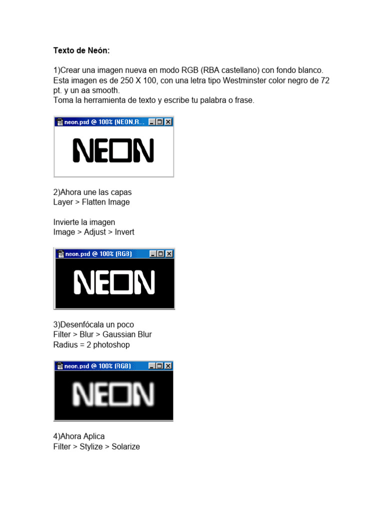 Texto de Neón | PDF
