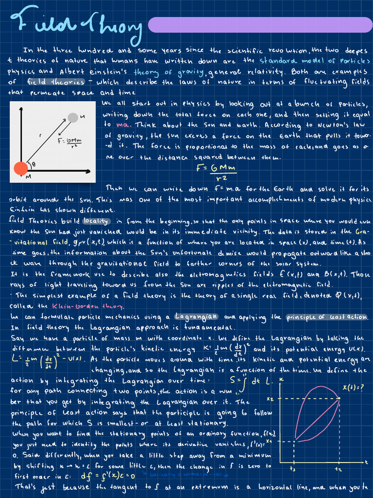 Field Theory | PDF