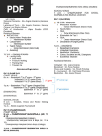 Activity Matrix Intrams | PDF
