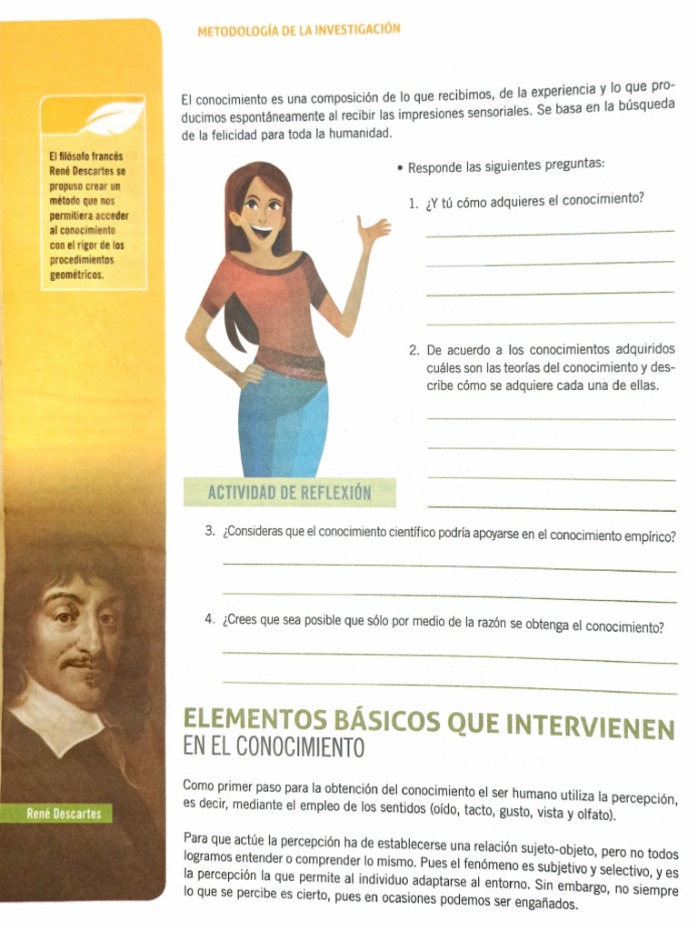 Conocimiento - Concepto, Elementos, Características y Tipos | PDF