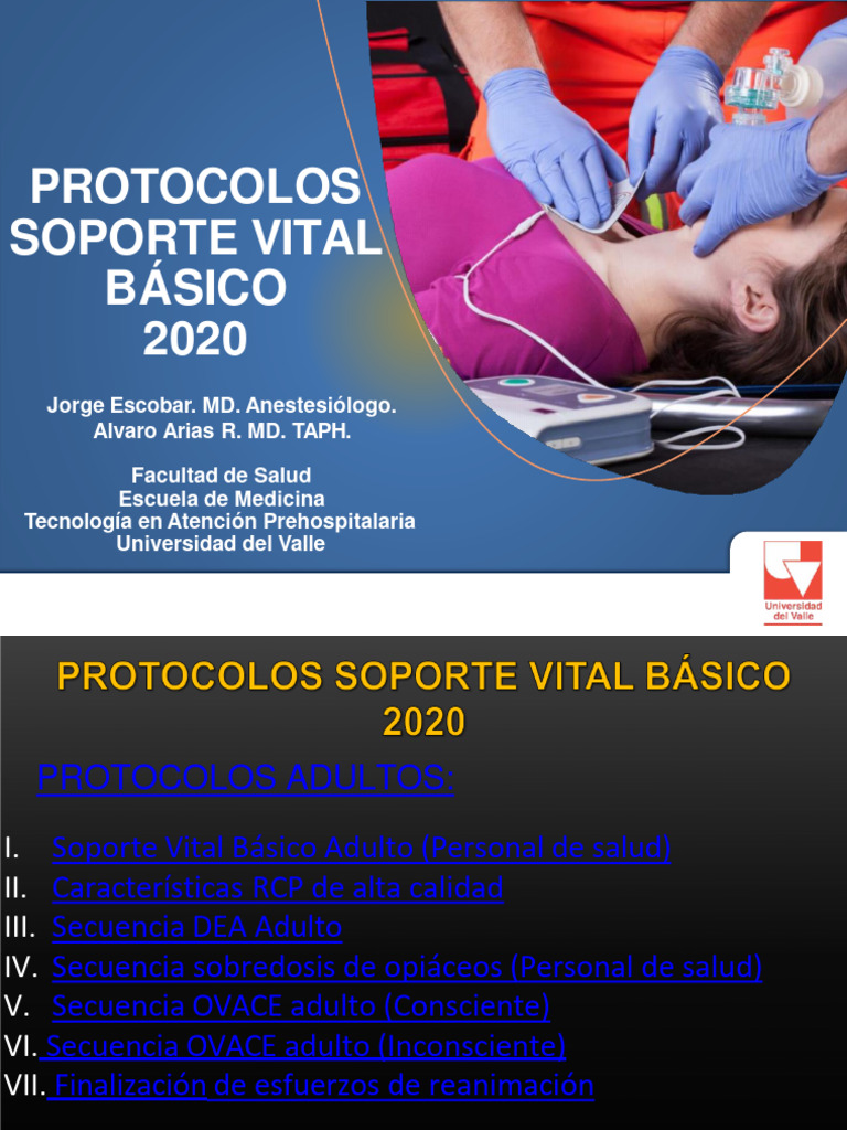 Protocolos BLS 2020-Actualizacion 2021-1 | PDF
