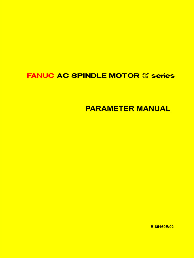 Parameter Manual: Fanuc | PDF