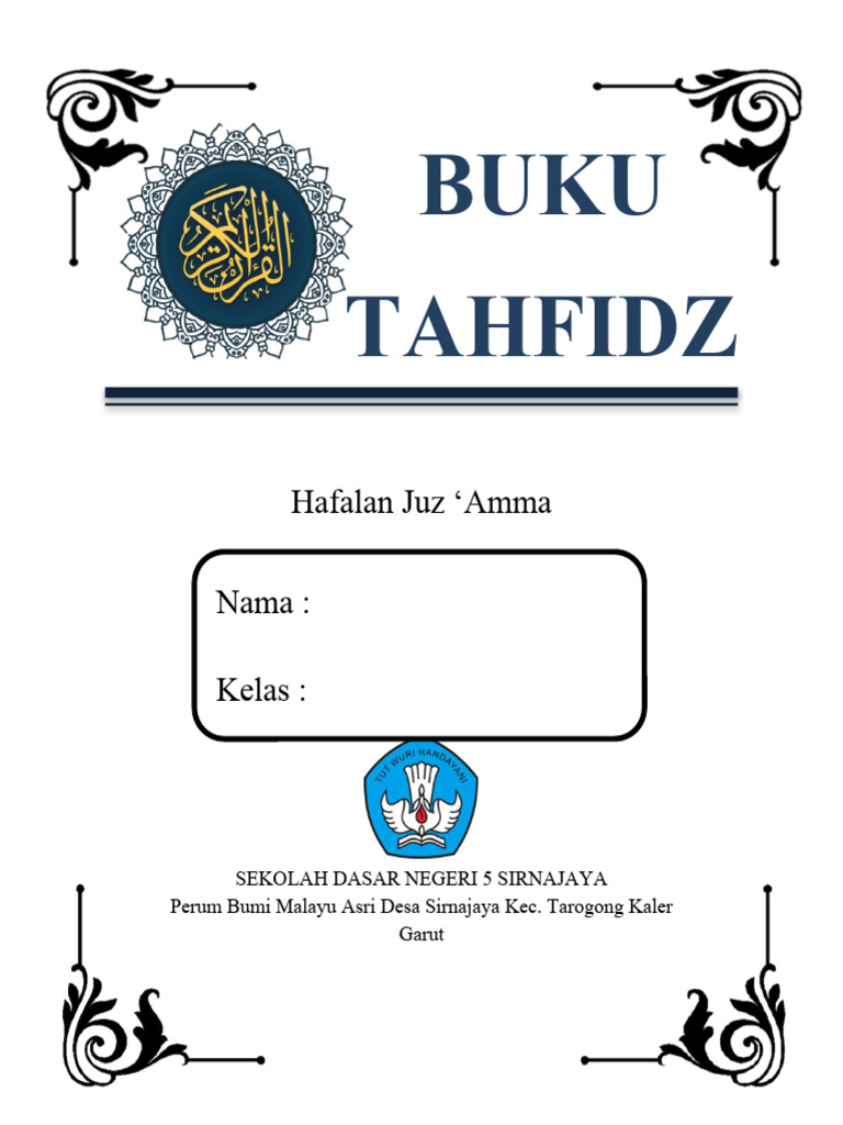 Program Tahfidz Juz 'Amma SDN 5 Sirnajaya | PDF