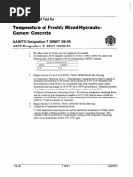 ASTM C1064: Concrete Temperature Testing | PDF