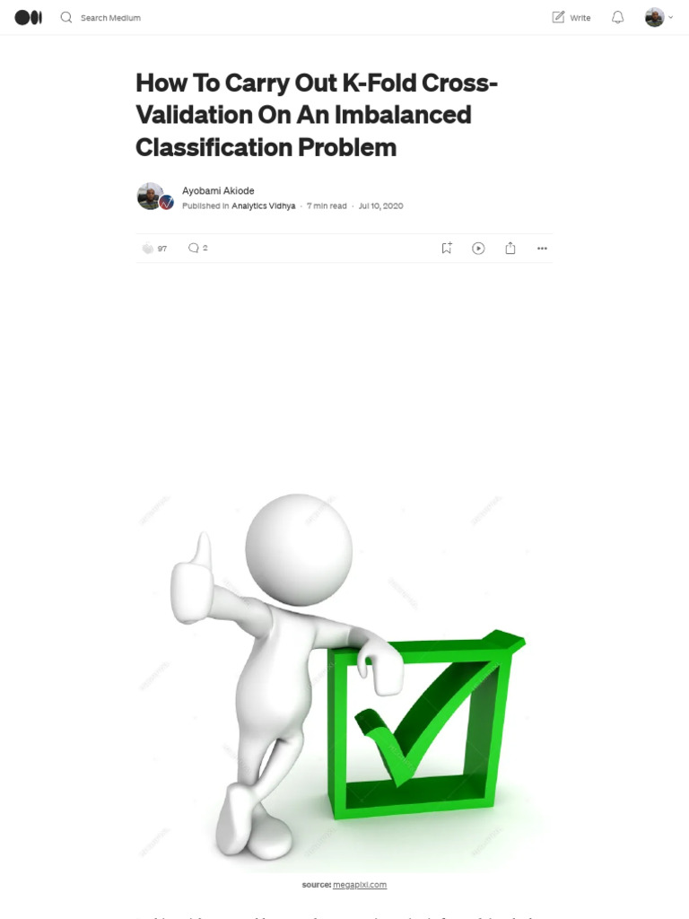 K-Fold CV On Imbalance Classification Data - Analytics Vidhya - Ayobami ... K-Fold CV On Imbalance Classification Data - Analytics Vidhya - Ayobami ...