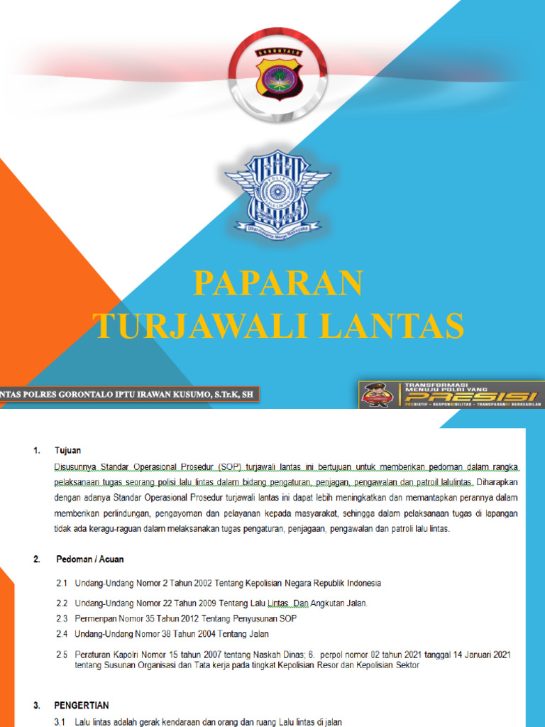 Paparan Sop Turjawali 2023 | PDF