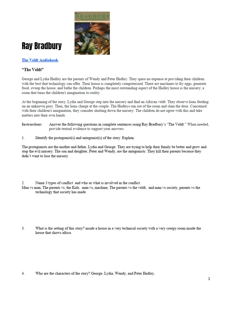 Copy of the_veldt_exploration_questions | PDF