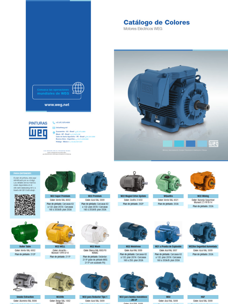 Catálogo de Colores WEG | PDF