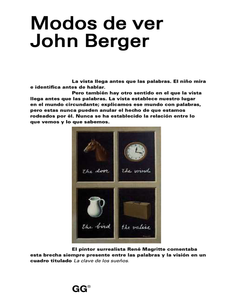 Modos de Ver - John Berger | PDF