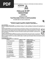 Ficha Tecnica EVISECT S v11.2021 | PDF | Agua | Agricultura