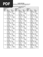 Hand Hygeine Form | PDF
