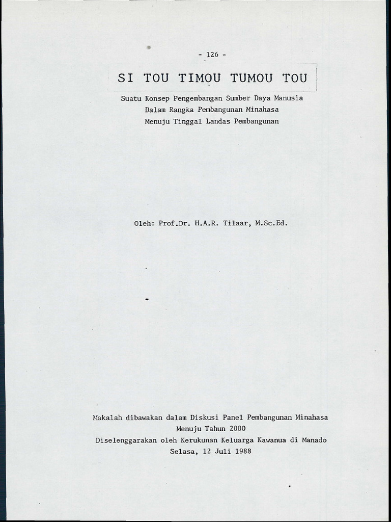 Adoc - Pub - Si Tou Timou Tumou Tou | PDF