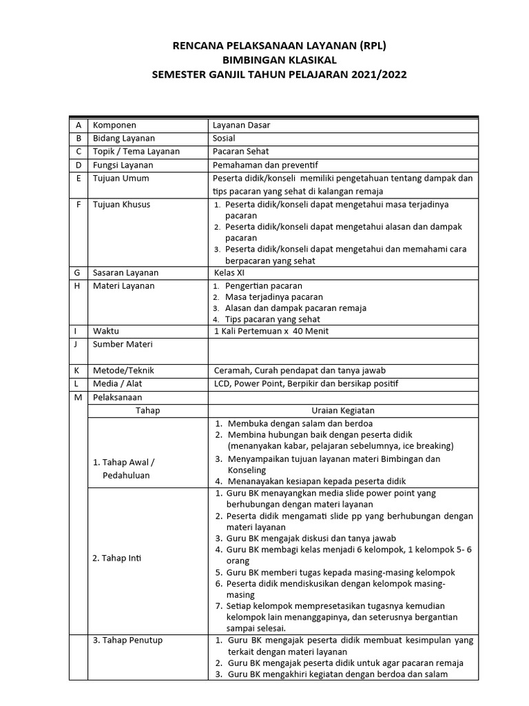 Pacaran Remaja | PDF