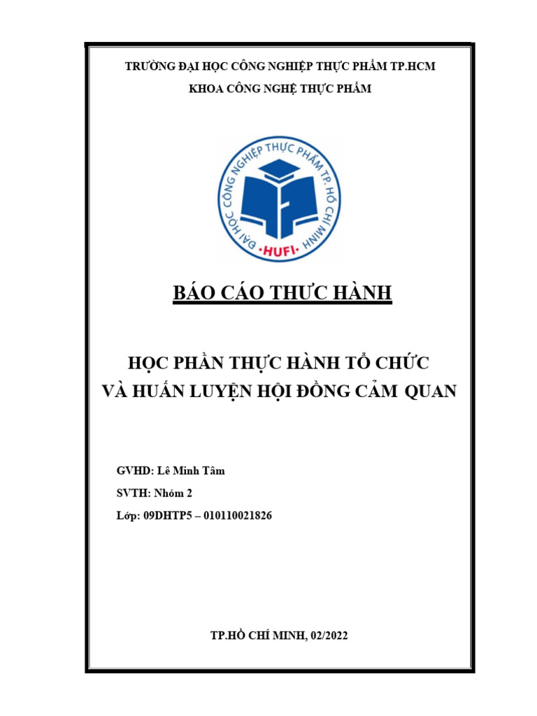 (123doc) Hoc Phan Thuc Hanh To Chuc Va Huan Luyen Hoi Dong Cam Quan | PDF