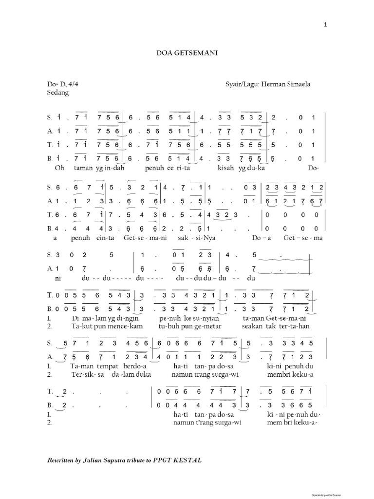 Doa Getsemani | PDF