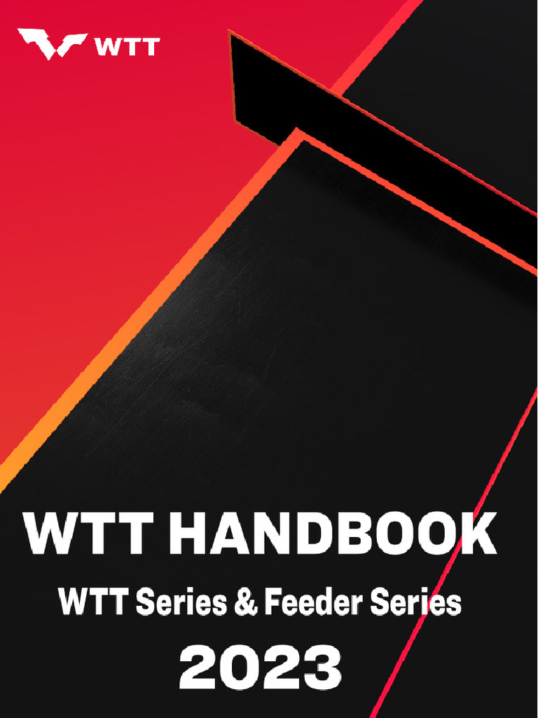 WTT - Series & Feeder - Handbook - 2023 | PDF | Justice | Crime & Violence