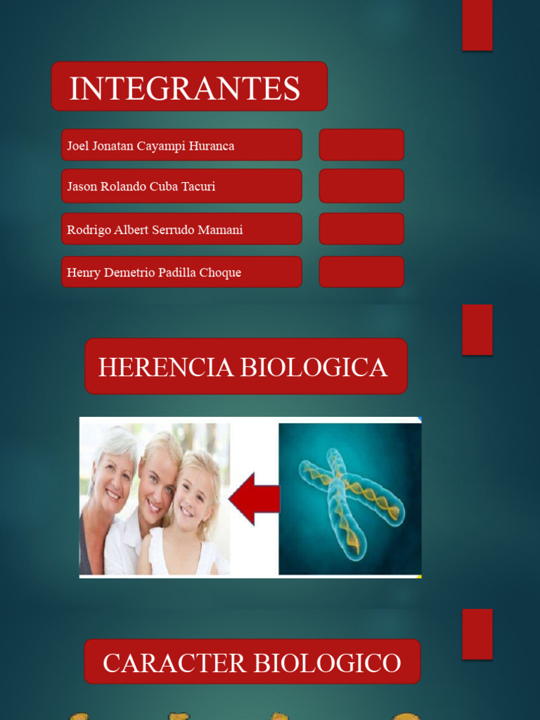 Tipos y Leyes de Herencia Biológica | PDF