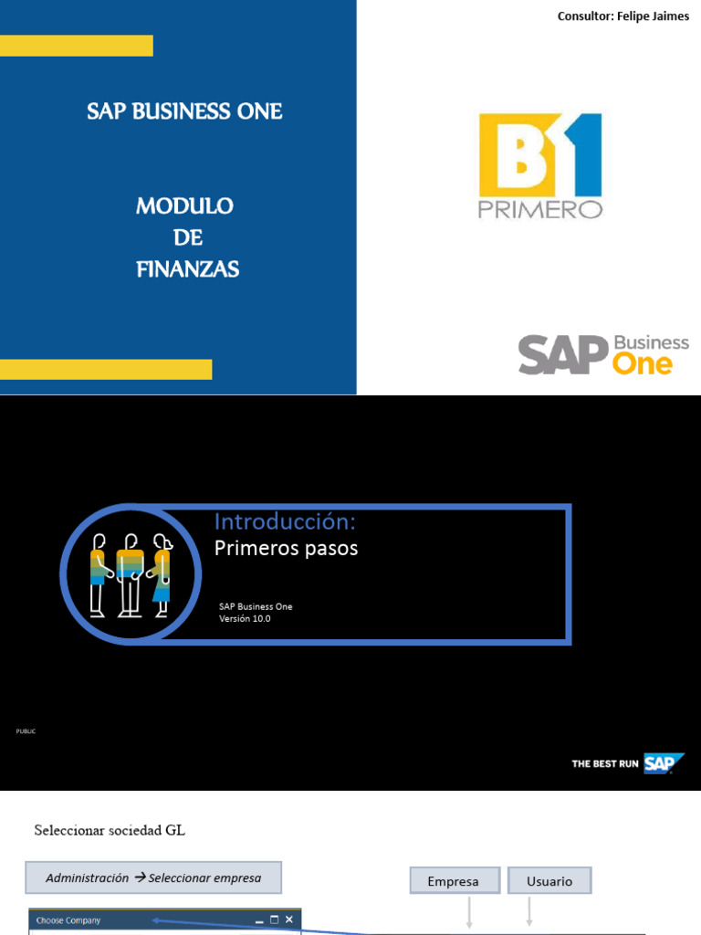 Finanzas en SAP Business One | PDF | Contabilidad | Presupuesto