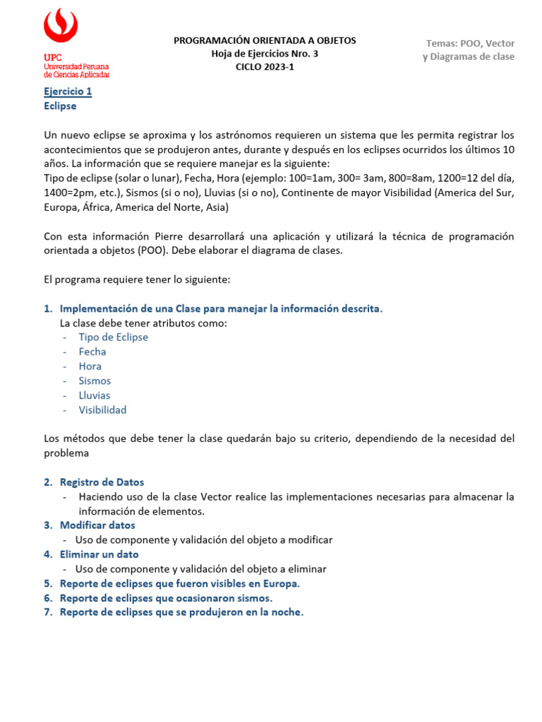 Semana 3 Ejercicios | PDF