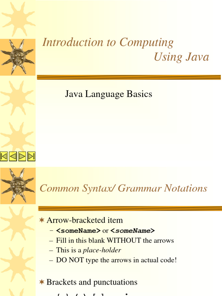 Introduction To Computing Using Java | PDF