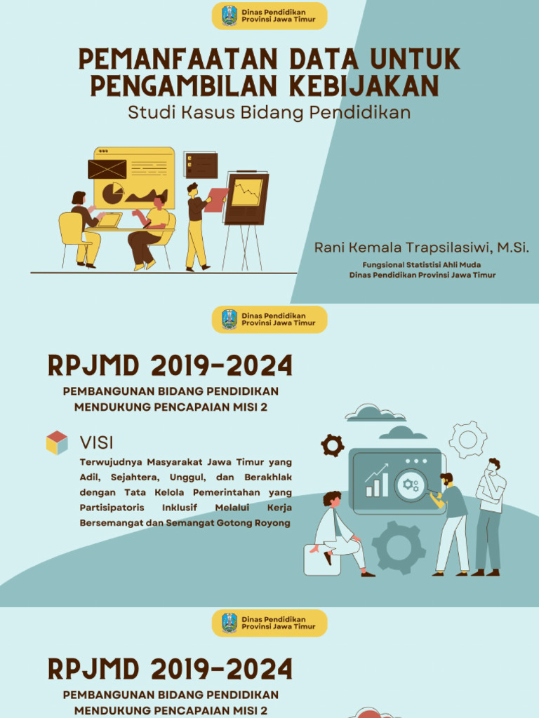 Pemanfaatan Data Untuk Pengambilan Kebijakan | PDF